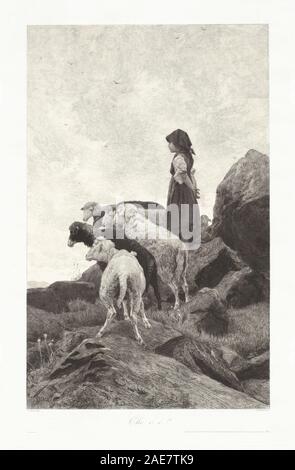 Painting 'What Is It?' by Celestino Turletti after Stefano Bruzzi, 1887 ...