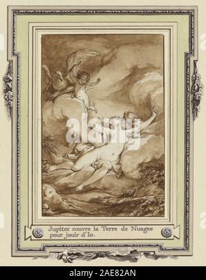 This 1767-1771 print by Charles Monnet depicts Jupiter covering the ...