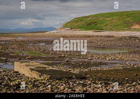 Parton, Cumbria, England, UK - May 03, 2019: Fishermen's Huts and ...
