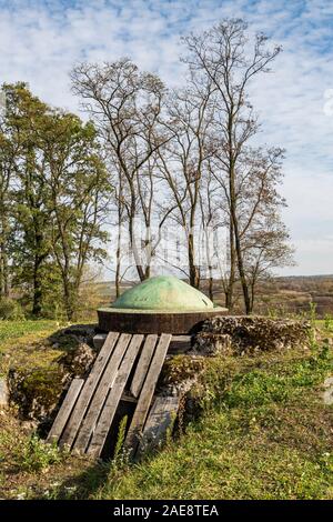 Przemysl Fortress: Fort XV Borek, artillery point. Eastern Poland ...