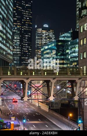 Paris, France - December 8: Engie headquarter building during sunset ...