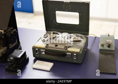 Old Radio Equipment. Russian Military Transmitters Stock Photo - Alamy
