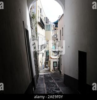 Capri streets and landmarks Stock Photo - Alamy
