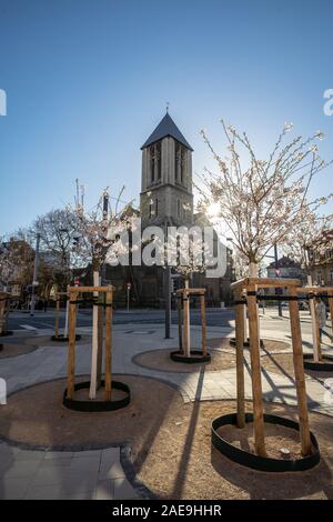 Brunswick, Lower Saxony, Germany - April 15, 2018: Upper part of the ...