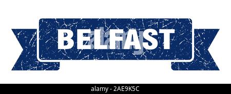 welcome to Belfast blue square grunge stamp Stock Vector Image & Art ...