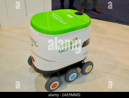 SnackBot autonomous, self-driving robot designed to deliver PepsiCo ...