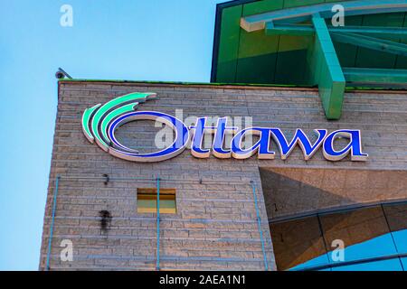The Ottawa City Hall Logo Of The Municipal Government Canada Stock ...