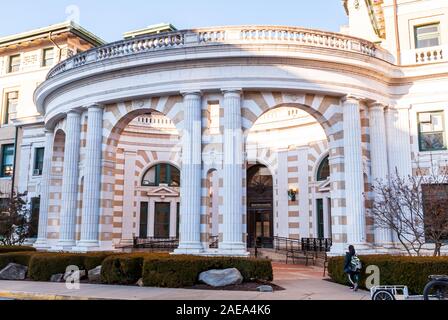 The entrance to the Margaret Morrison Building which houses the School ...