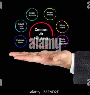 Common Air Pollutants Stock Photo - Alamy