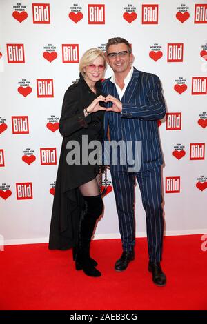 Hans Sigl and his wife Susanne Kemmler attend the Felix Burda Award ...