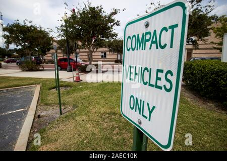 Parking spaces for compact cars Stock Photo - Alamy