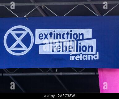 Extinction rebellion protest, Dublin, Ireland Stock Photo - Alamy