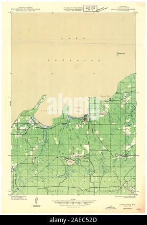 WI Cornucopia 801481 1946 48000 Inverted Restoration Stock Photo - Alamy