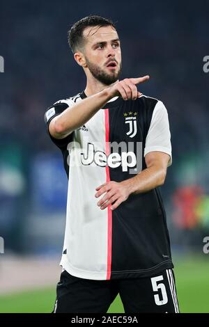 Miralem Pjanic during the Italian Serie A football match between A.S ...