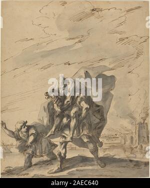 Aeneas Carrying Anchises from Troy M.88.91.374 Stock Photo - Alamy