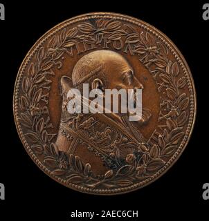 A medal by Gasparo Morone Mola showing Alexander VII (Fabio Chigi, 1599 ...