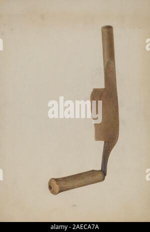 This circa 1938 depiction by George C. Brown illustrates an iron ...