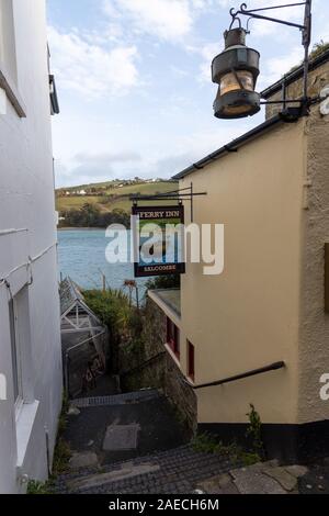 The Ferry Inn, Salcombe, Devon Stock Photo - Alamy