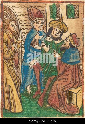 A German painting from circa 1490-1500 depicting the twelve-year-old ...