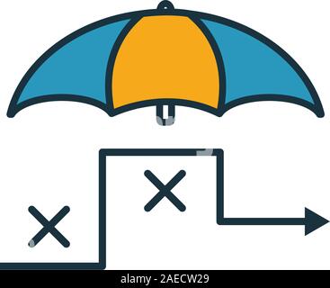 Validation icon. Simple creative element. Filled monochrome Validation ...