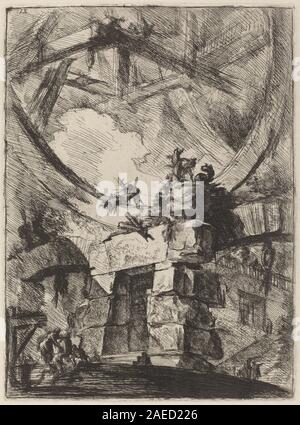 Giovanni Battista Piranesi - Giant Wheel Stock Photo - Alamy