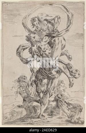 A painting by Giovanni Pietro Possenti depicting the mythological scene ...