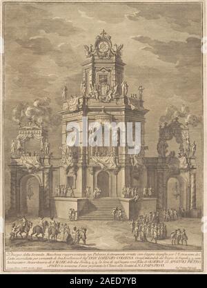 An engraving by Giuseppe Vasi after Giuseppe Palazzi and Paolo Posi ...