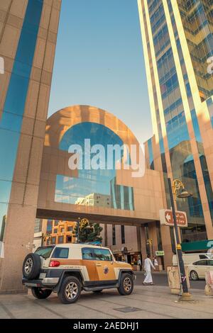Exterior view of the Al Mahmal Shopping Center in Al Balad, Jeddah, KSA ...