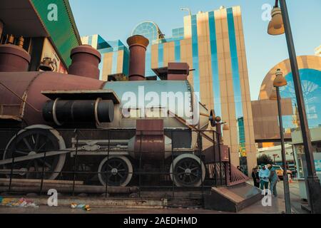 Exterior view of the Al Mahmal Shopping Center in Al Balad, Jeddah, KSA ...