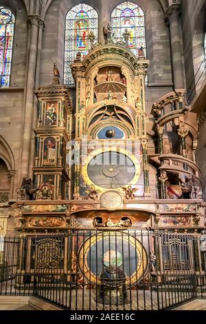 Astronomical Clock in South Transept of Cathedral of Notre Dame, Our ...