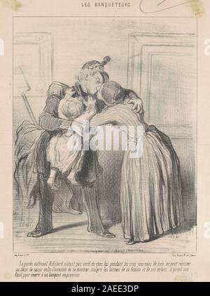 Le garde national Rifolard ... 1848 by Honoré Daumier Stock Photo - Alamy