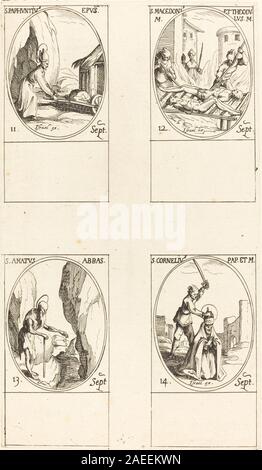 "Jacques Callot, St. Paphnutius; Sts. Macedonius and Theodulus; St ...