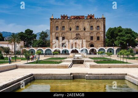 Palermo, Sicily (Italy): Palace of the Zisa, Arab-Norman Architecture ...