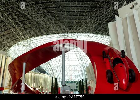 The Ferrari World Building, December 02, 2019, Abu Dhabi, United Arab ...