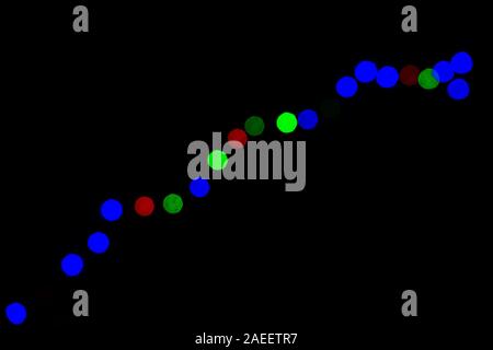 Turquoise colored abstract background with bokeh, for the new year and ...