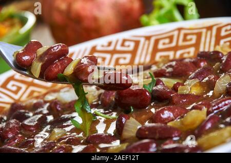 Maharagwe,Red Beans in Coconut Sauce , Chadian cuisine, Traditional ...