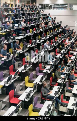 Royal Flora Holland flower auction in Amsterdam NL. Worlds largest ...