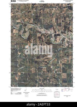 WI South Wayne 20100720 TM Inverted Restoration Stock Photo - Alamy