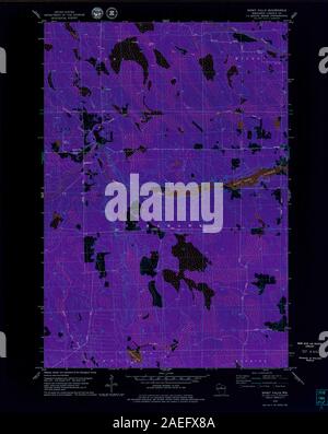 WI Spirit Falls 501926 1978 24000 Restoration Stock Photo - Alamy