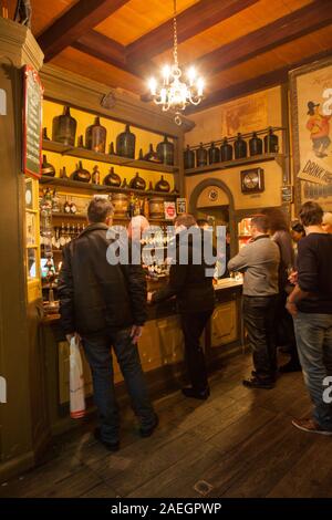 Wynand Focking jenever bar, Amsterdam Stock Photo - Alamy