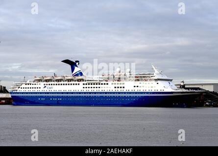 The cruise ship Magellan moored In Alesund Norway Stock Photo - Alamy