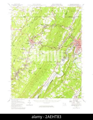 MD Frostburg 257419 1951 62500 Inverted Stock Photo - Alamy