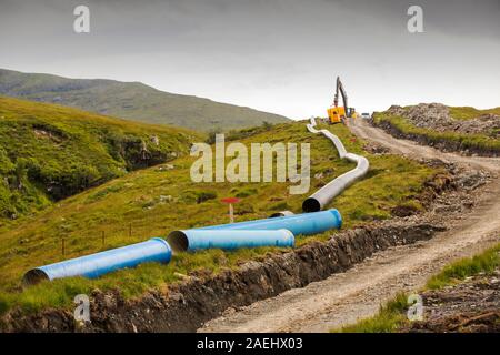 a small scale hydro electric scheme at Kylesku, Assynt, Scotland, UK ...