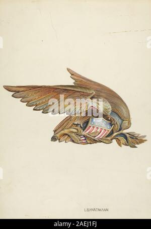 L B Hartmann, Ship's Stern Ornament, c 1940 Ship's Stern Ornament ...