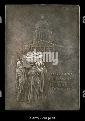 A medal by Louis-Oscar Roty from 1898 depicting the reverse of the ...