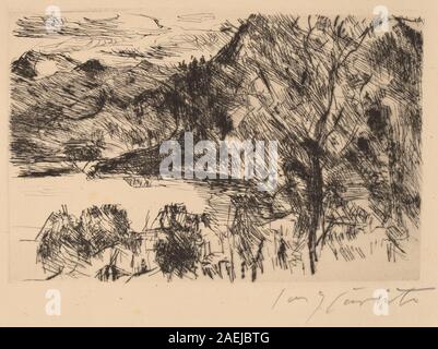 Walchensee with Jochberg 1923 by Lovis Corinth Stock Photo - Alamy