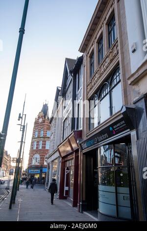 Architecture on Carrington Street, surrounding the Broadmarsh ...