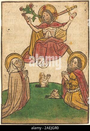 Artwork by Ludwig of Ulm depicting Christ in Limbo, showing figures ...