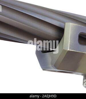 Stock and barrel and a rifle that are free floated Stock Photo - Alamy