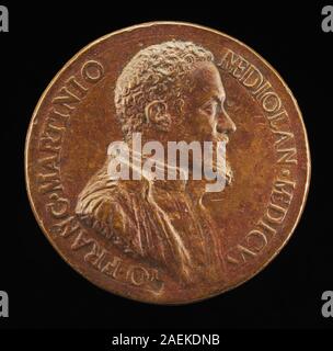 This coin from Milanese 16th century depicts Giangaleazzo Maria Sforza ...